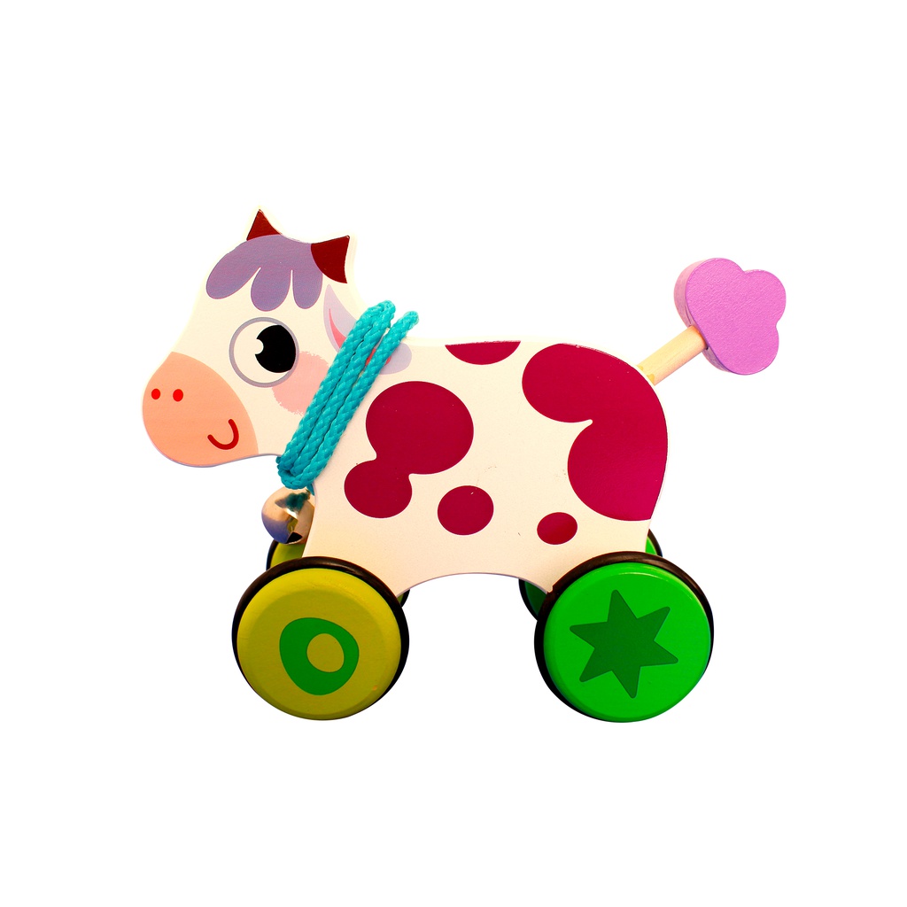 VACA DE HALAR MADERA | Chicos